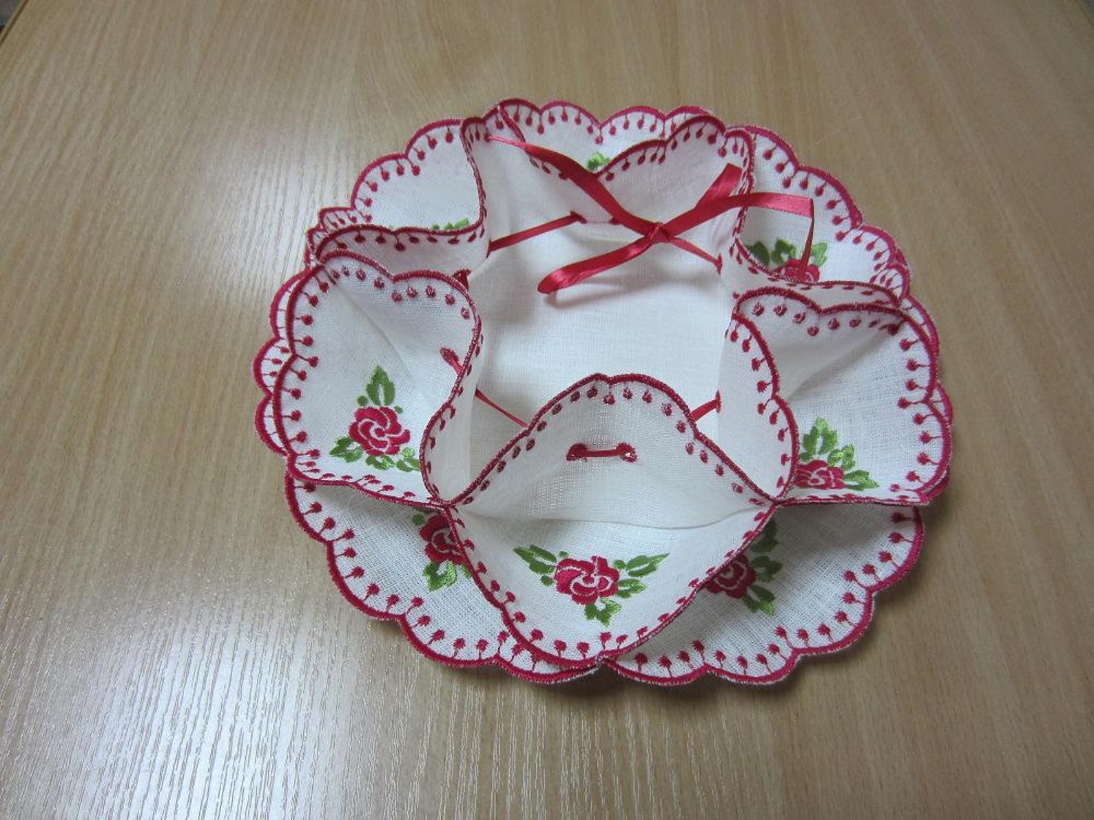 Linen Embroidered Easter Transformer Napkin Thanksgiving Gift - Etsy