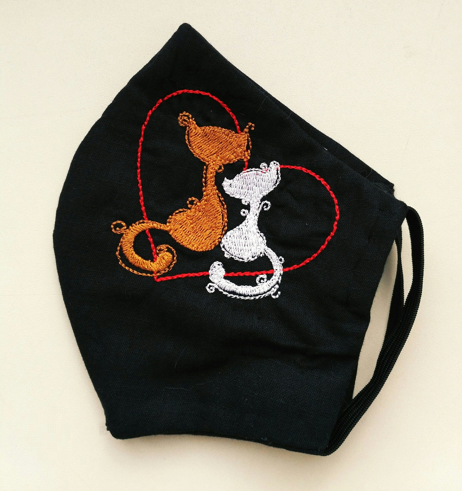 Warriors cats mask Firestar cat face mask Silverstream cat face mask ...