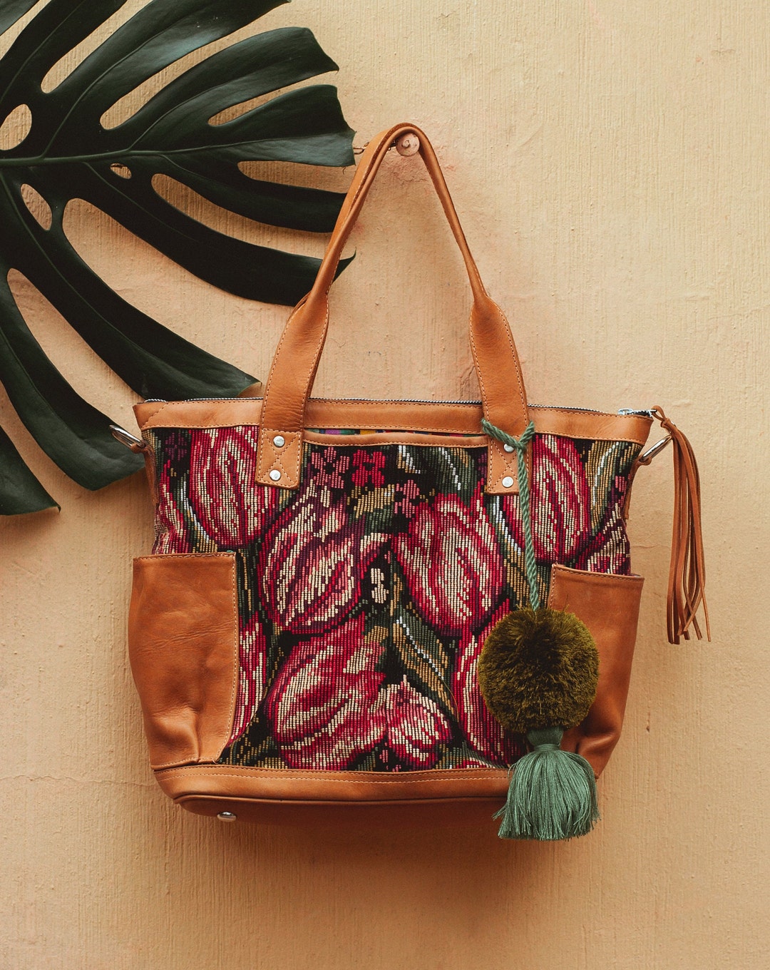 Boho Convertible Bag With Handwoven Huipil Unique Artisan Design - Etsy