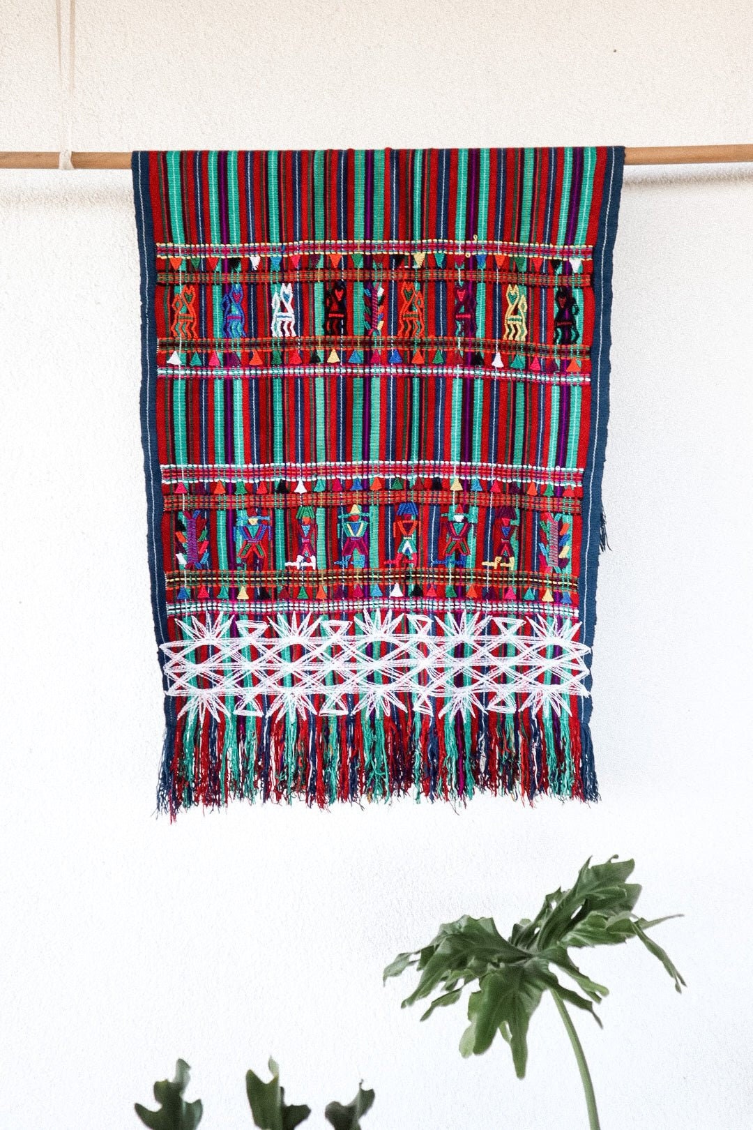 Authentic Guatemalan Vintage Mayan Rebozo Shawl Handwoven Textile ...