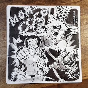 Inko Midoriya - MHA Inkotober! | B|w Prints - Etsy