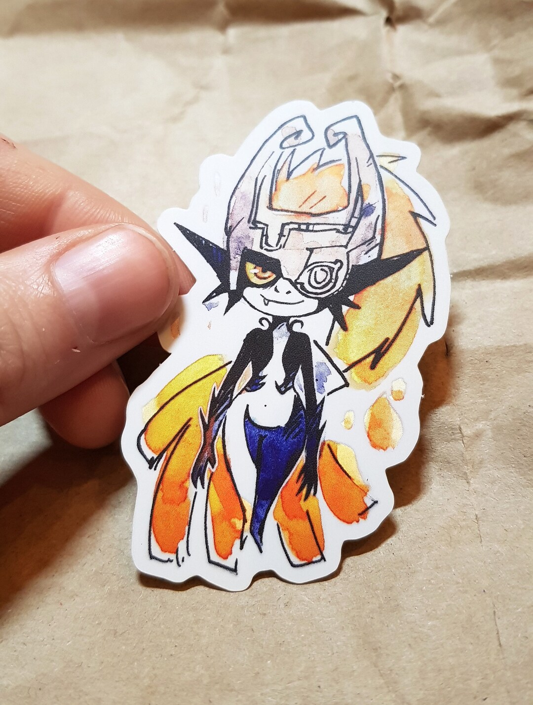 Midna | Holografic Sticker | Zelda Twilight Princess - Etsy