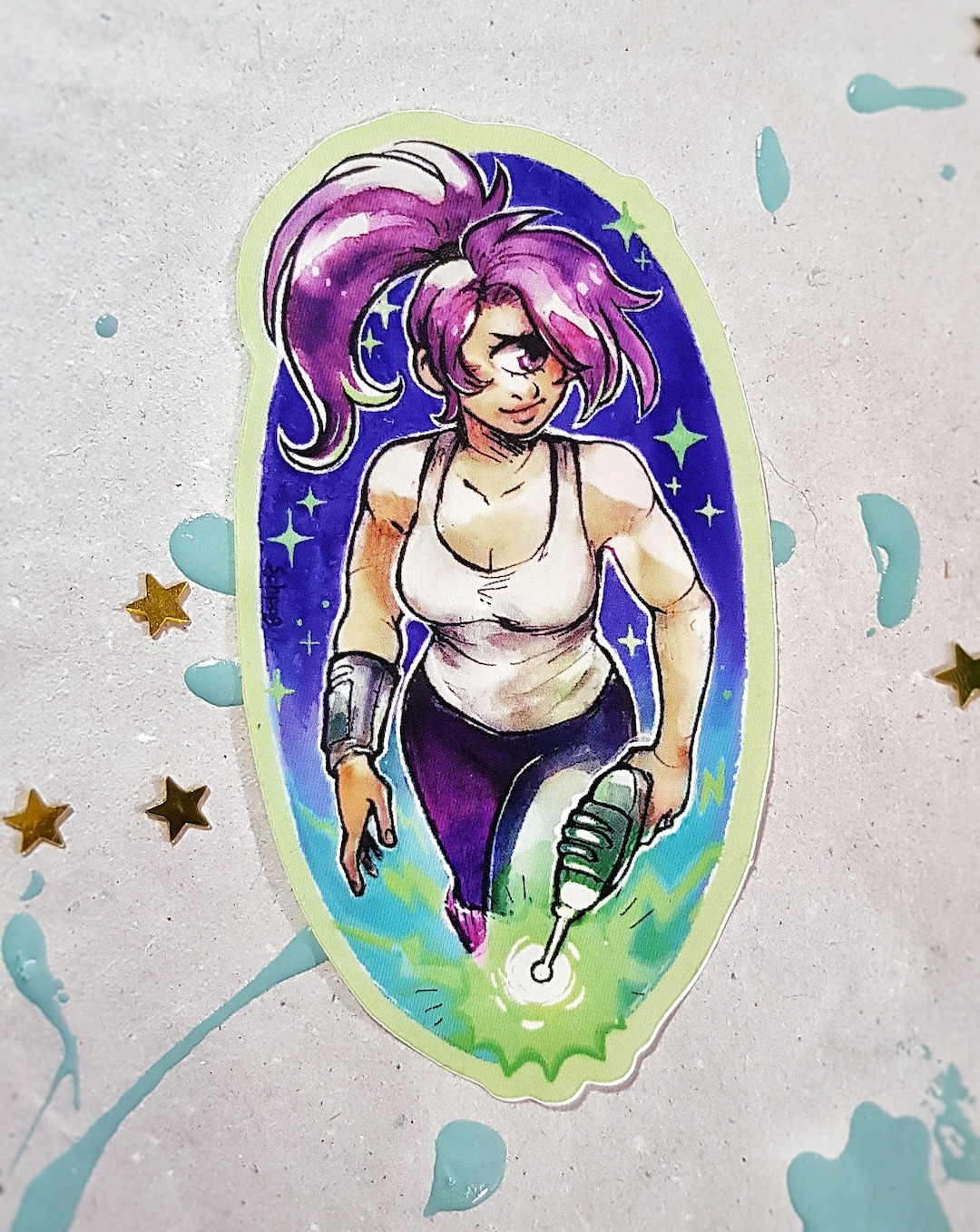 Turanga Leela | Futurama | Vinyl Sticker - Etsy