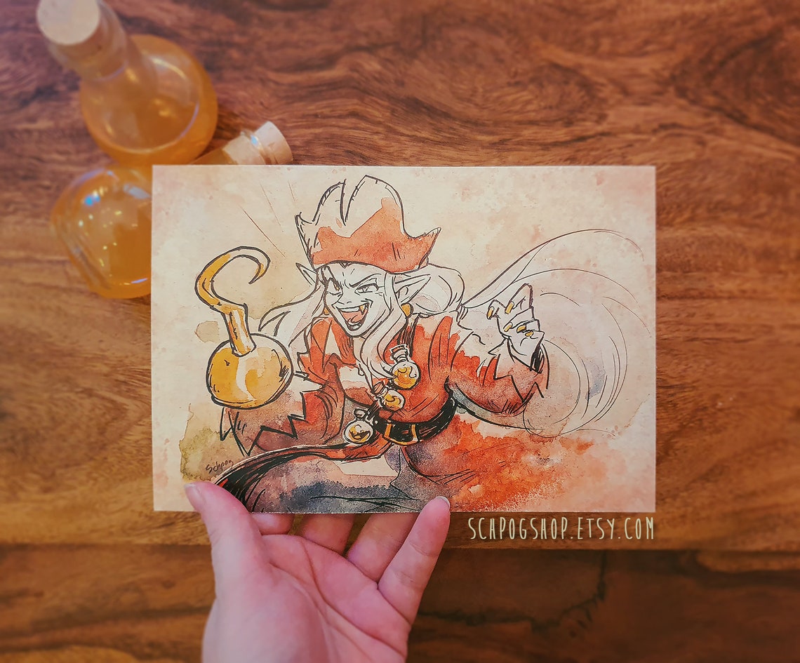 The Owl House Print Set / Eda Lilith Pirates - Etsy