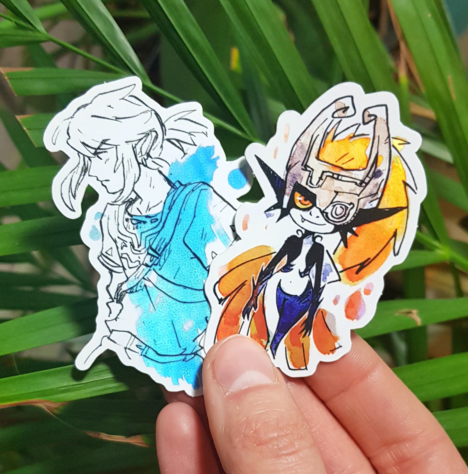 Botw Link Holographic Sticker Zelda Breath of the Wild - Etsy