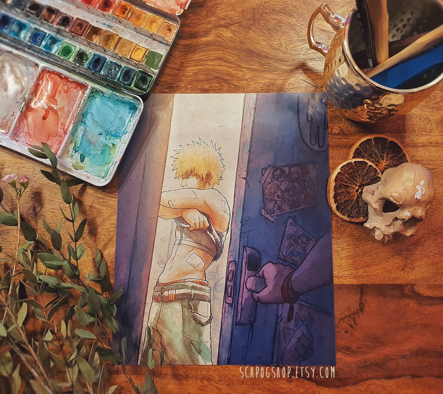 Trans Bakugo Katsuki Print My Hero Academia | Etsy