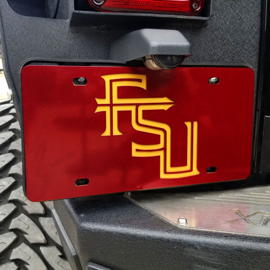 Florida State FSU License Plate - Etsy