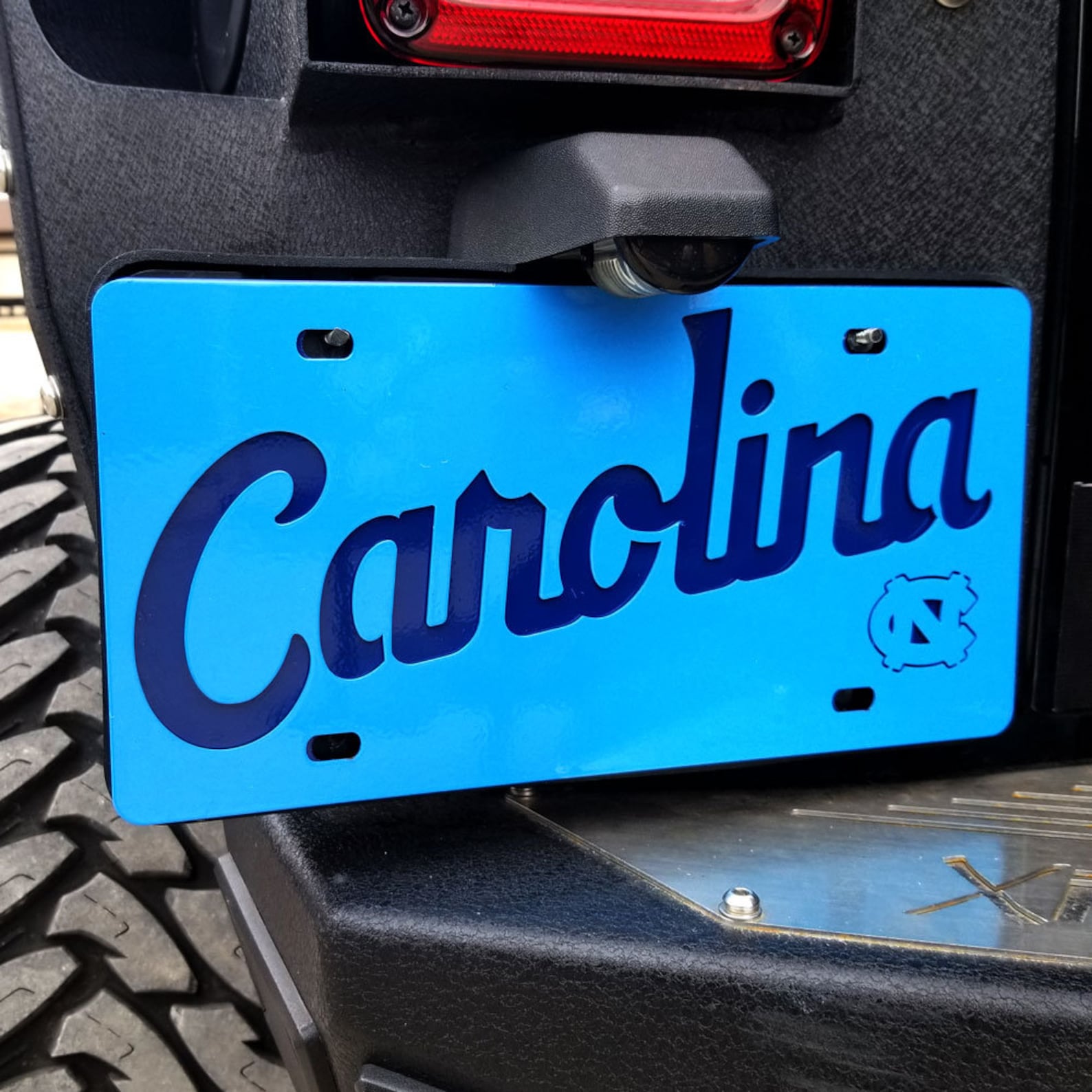 North Carolina Tar Heels License Plate - Etsy