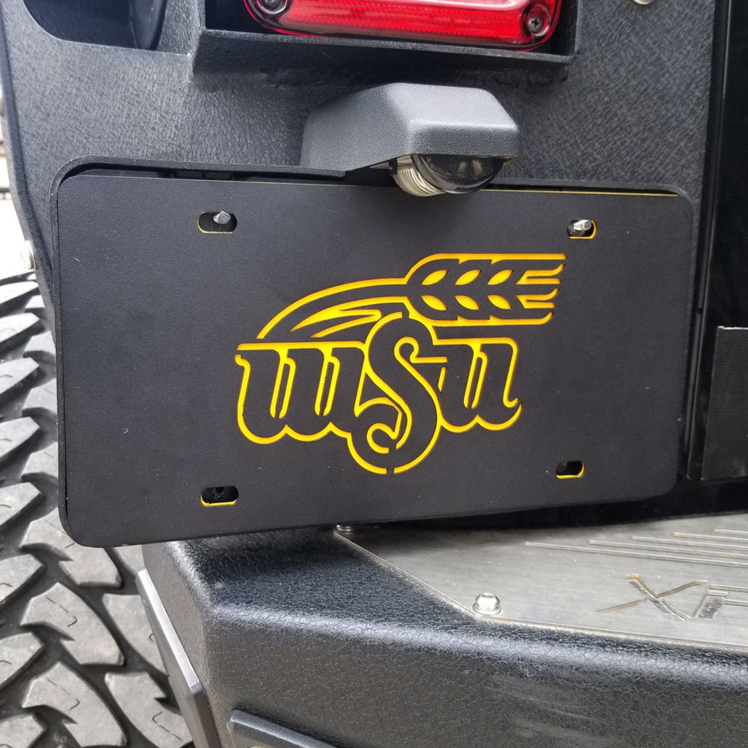 Wichita State WSU License Plate - Etsy