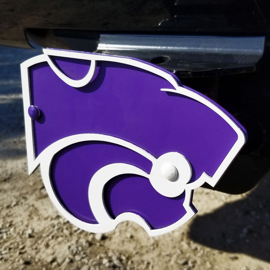 Kansas State Wildcats Hitch Cover - Etsy