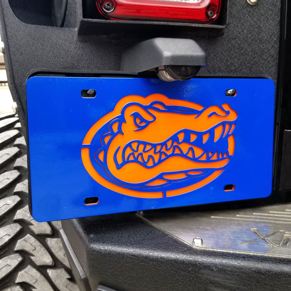 Florida Gators Gator Head License Plate - Etsy