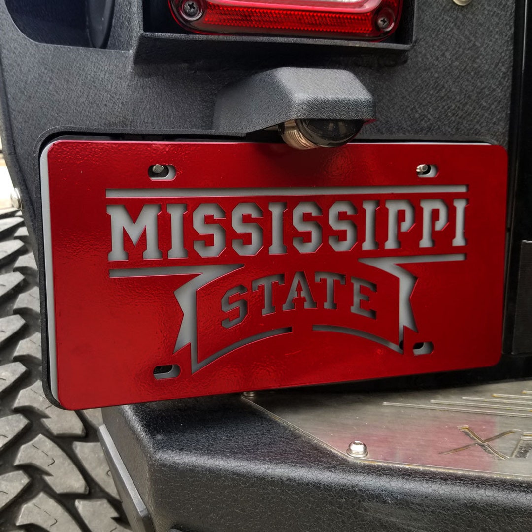 Mississippi State License Plate - Etsy