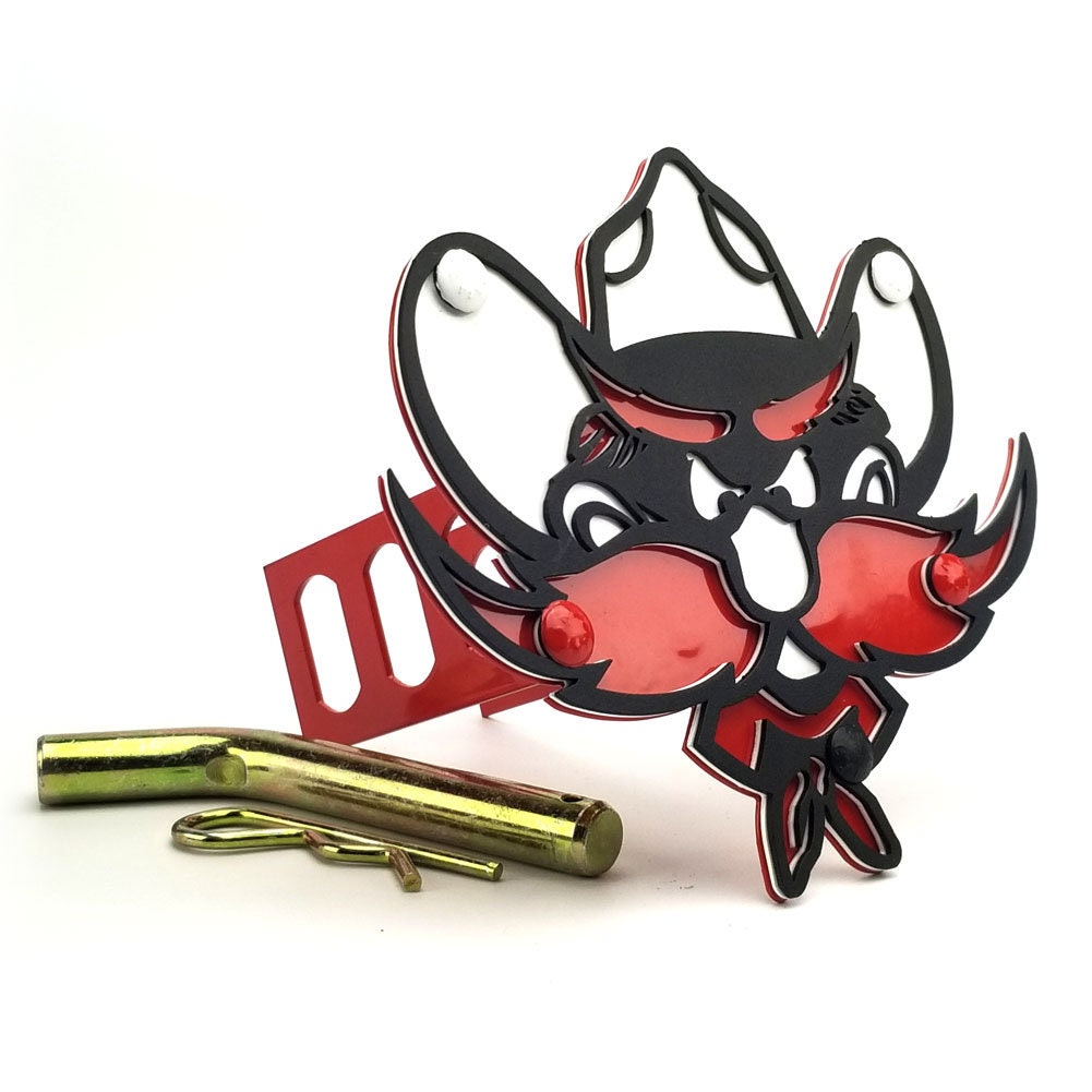 Texas Tech Red Raiders Hitch Cover - Etsy