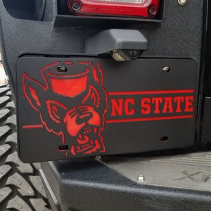 University of North Carolina Front License Plate - Etsy