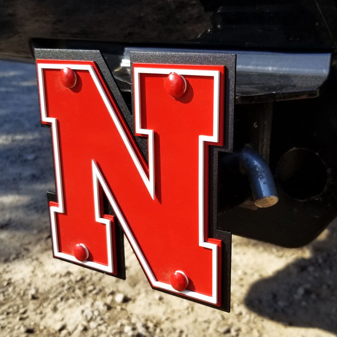 Nebraska Huskers Hitch Cover - Etsy
