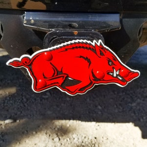 Arkansas Razorback Hitch Cover - Etsy