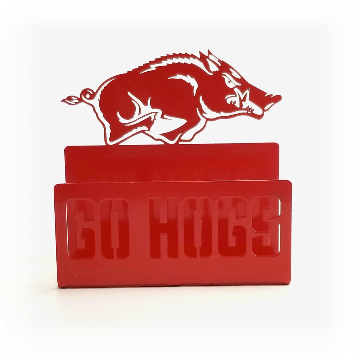 Arkansas Razorback Business Card Holder | Etsy