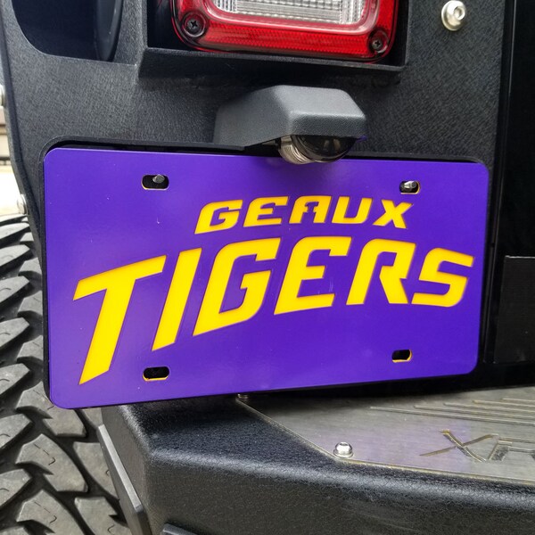 Lsu License Plate - Etsy