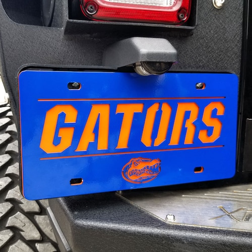 Florida Gators Gator Head License Plate - Etsy