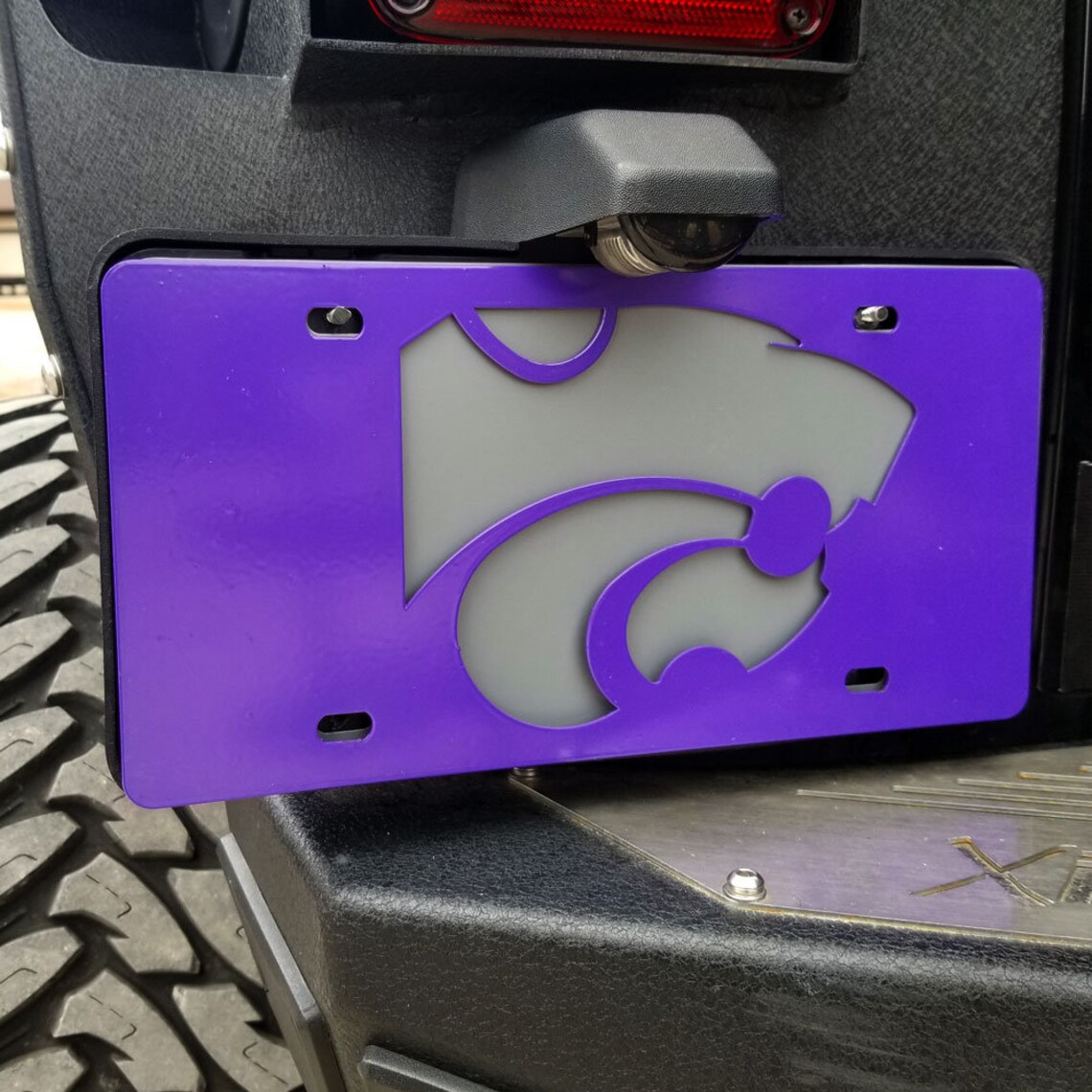 Kansas State Wildcats Powercat License Plate - Etsy