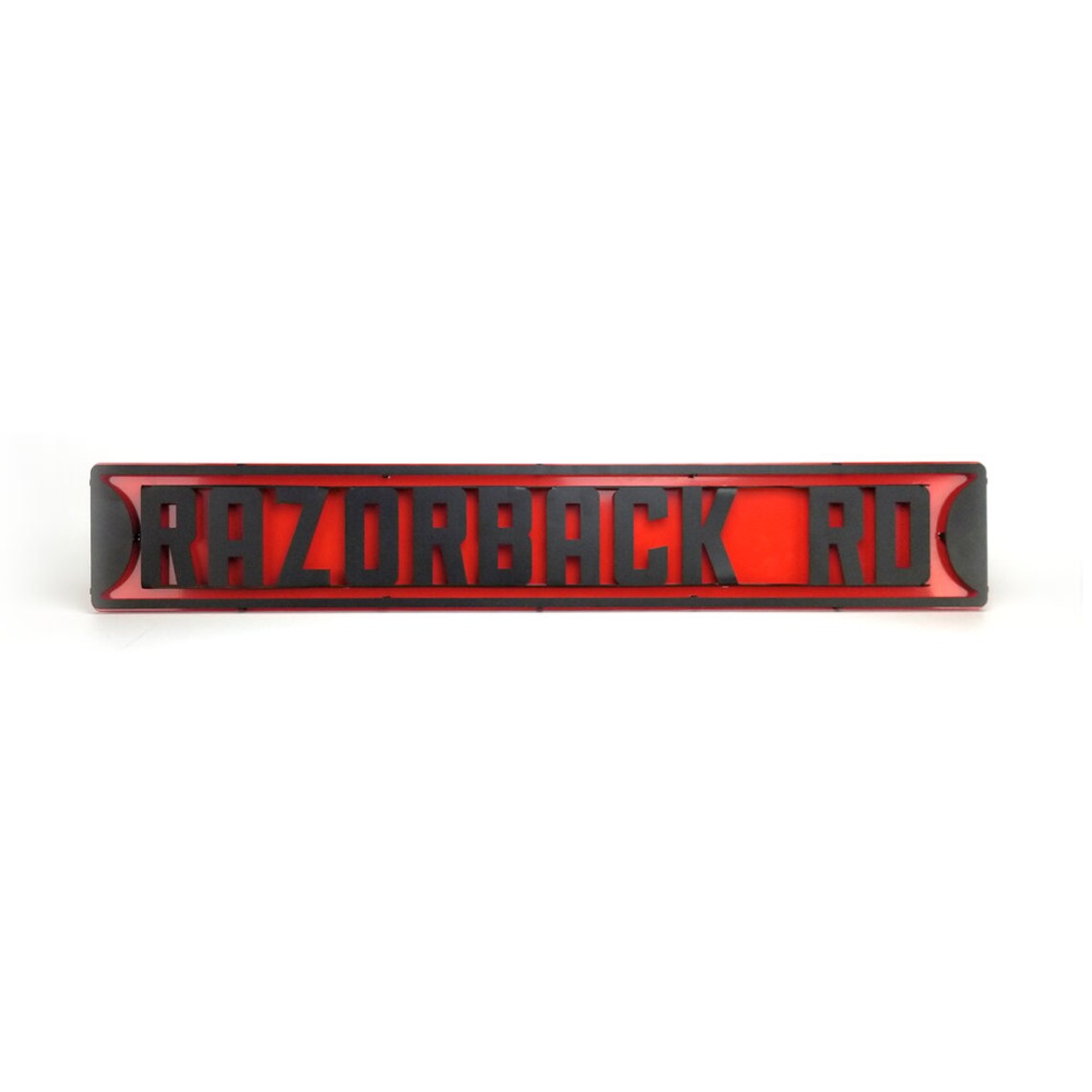 Arkansas Razorback Rd 3D Street Sign - Etsy