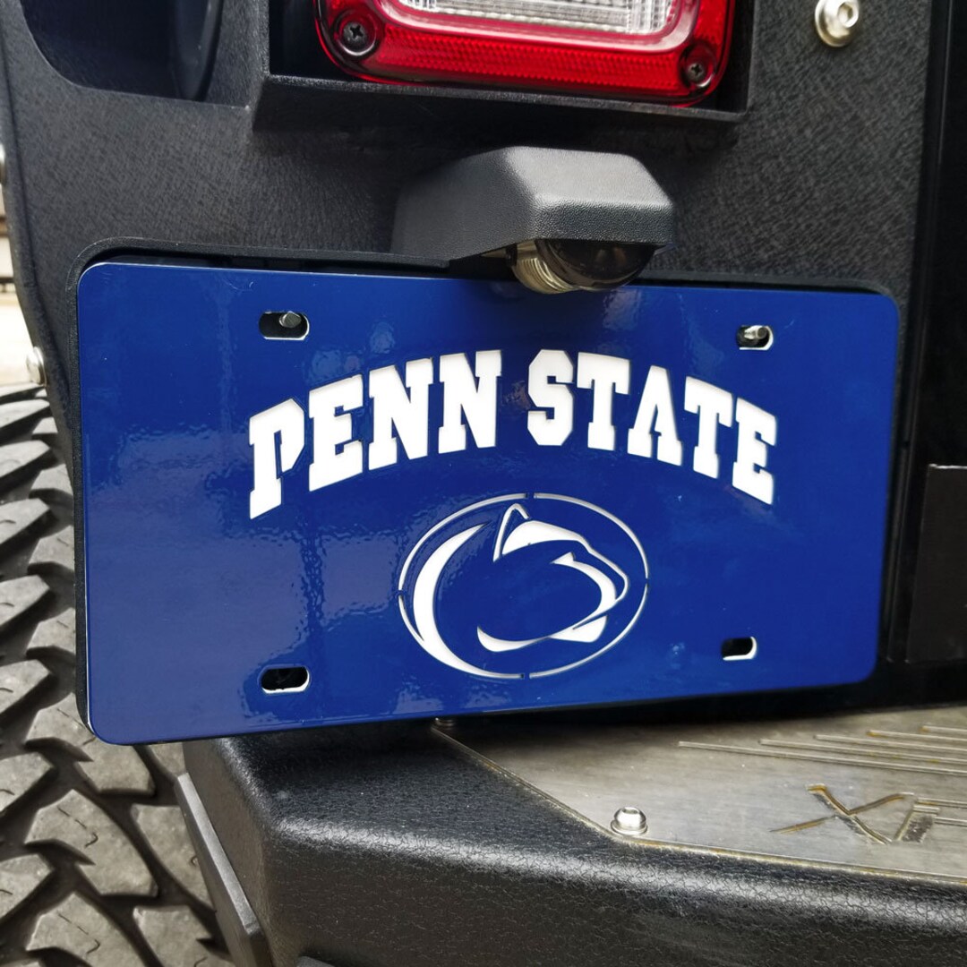 Penn State License Plate - Etsy