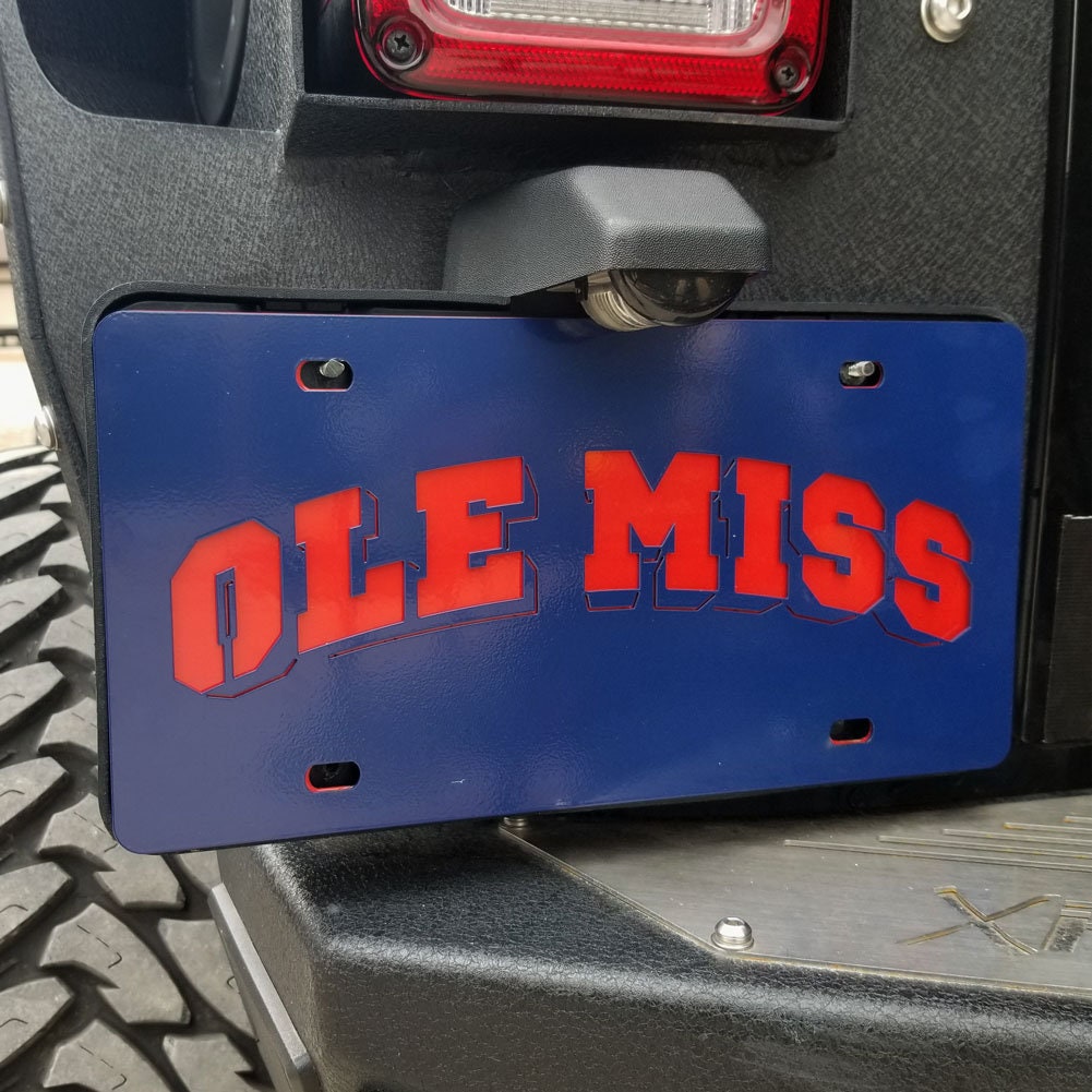 Ole Miss License Plate - Etsy