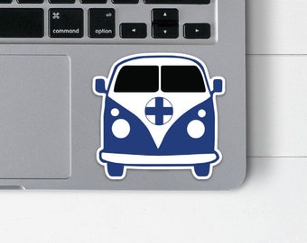 Finland Large Flag Decal - Etsy