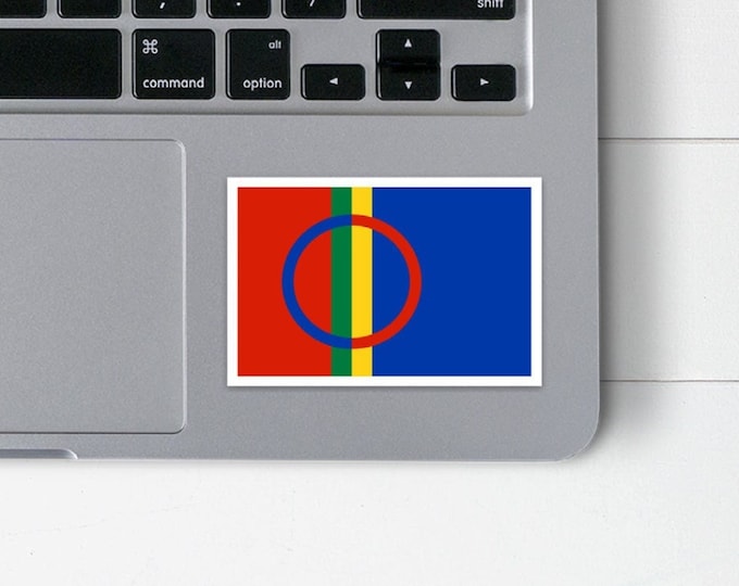 Show Your Support for the Sami People With Sami Flag Emblem Stickers ...