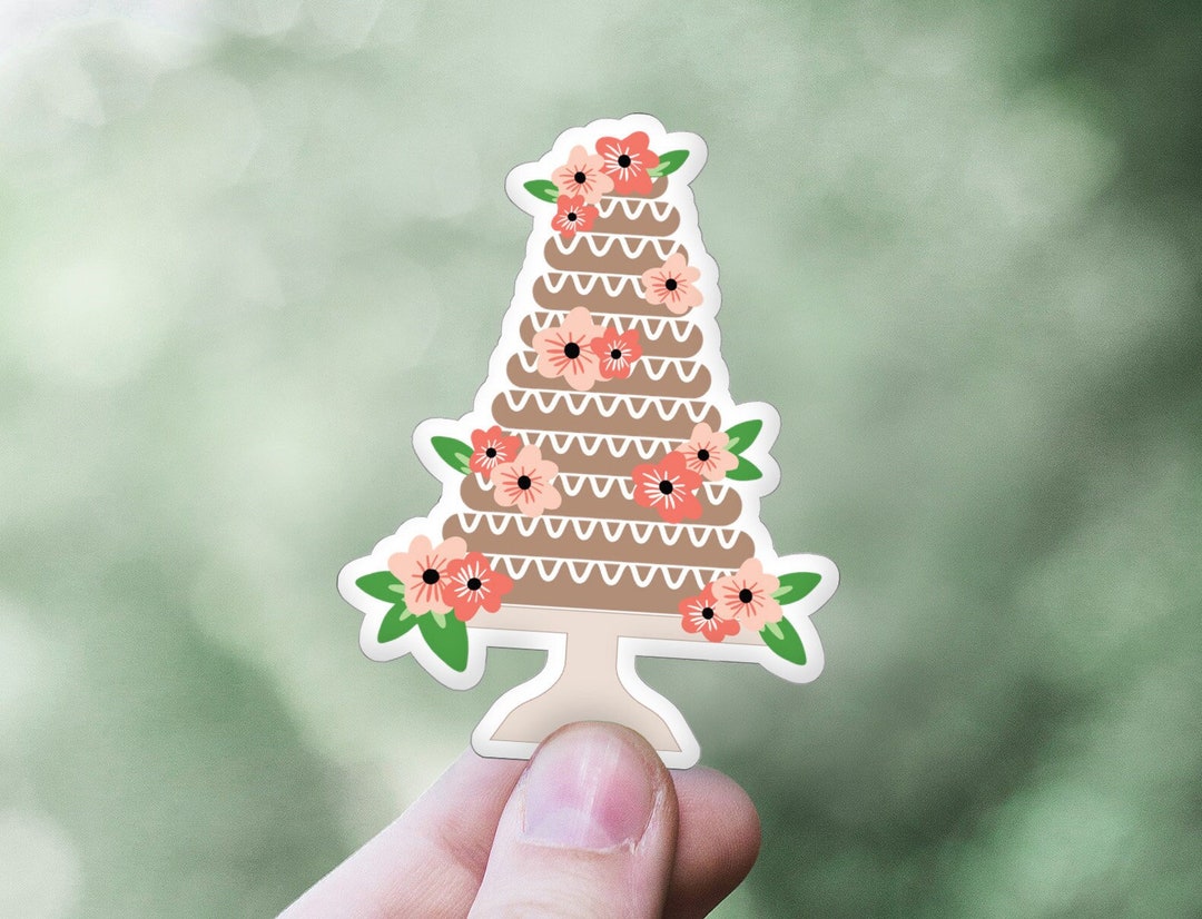 Norwegian Kransekake Sticker | Norwegian Traditional Wedding Cake Decal ...
