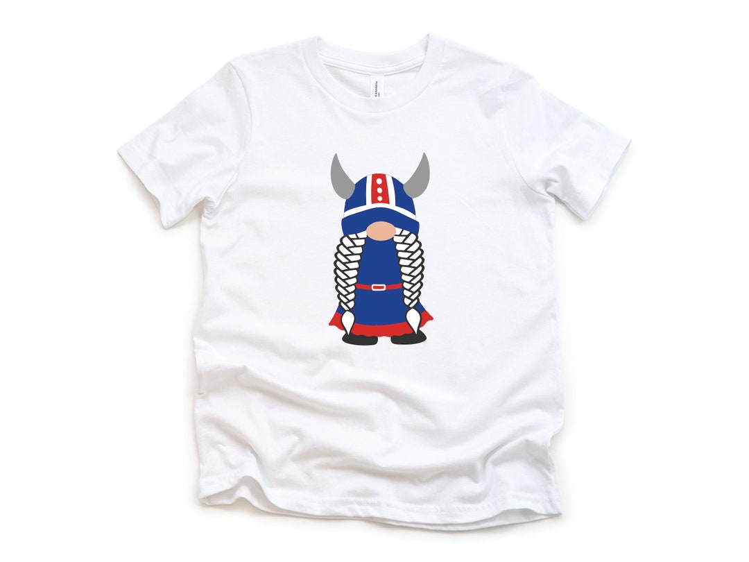 Icelandic Viking Girl Gnome Kids T-shirt Flag of Iceland Huldufólk ...