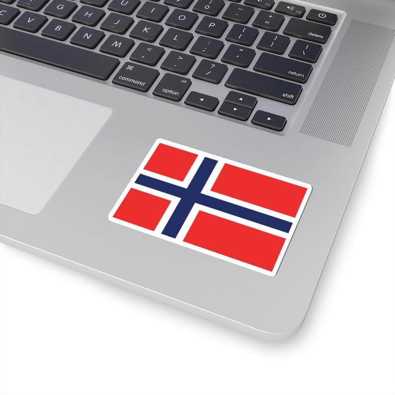 Norwegian Flag Sticker Flag of Norway Vinyl Decal | Etsy