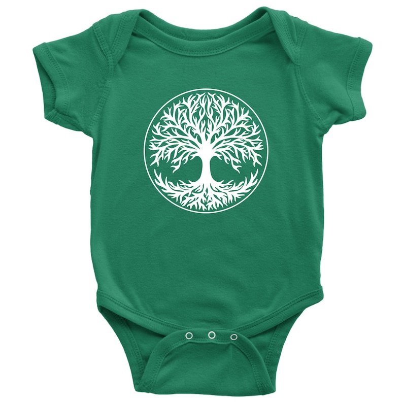 Tree of Life Baby Bodysuit Yggdrasil Norse Mythology Infant | Etsy
