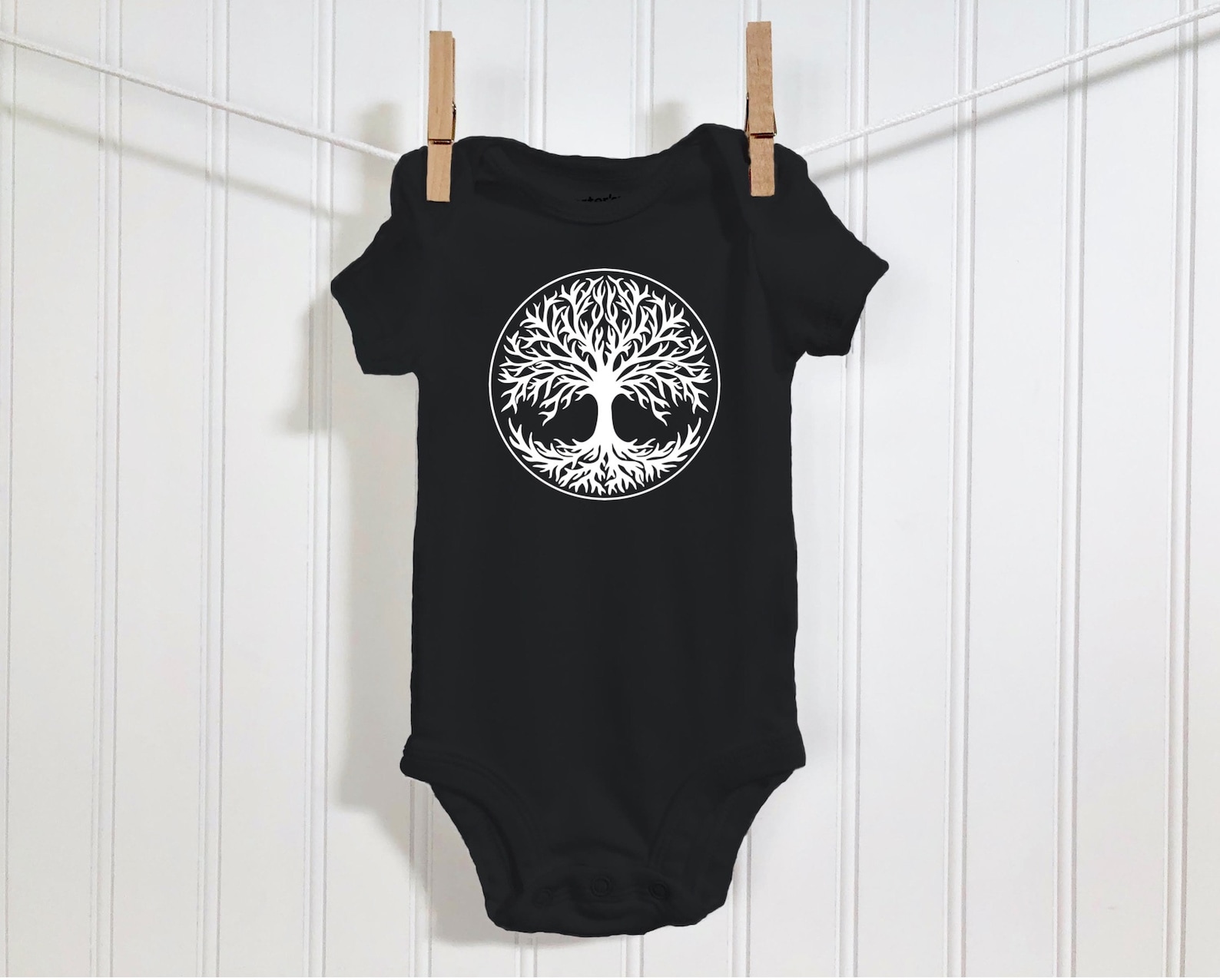 Tree of Life Baby Bodysuit Yggdrasil Norse Mythology Infant - Etsy