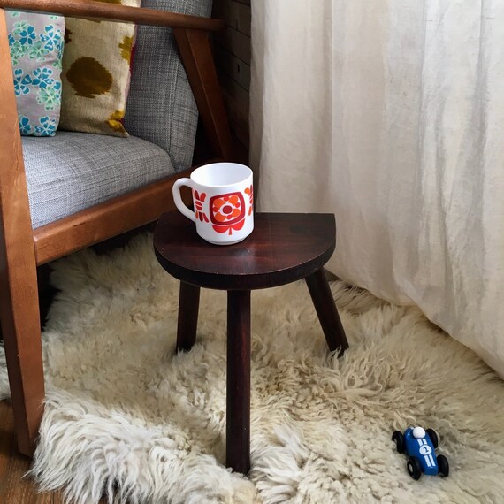 Vintage Tripod Stool/ Farm Stool/ Milking Stool/ Vintage Sofa - Etsy