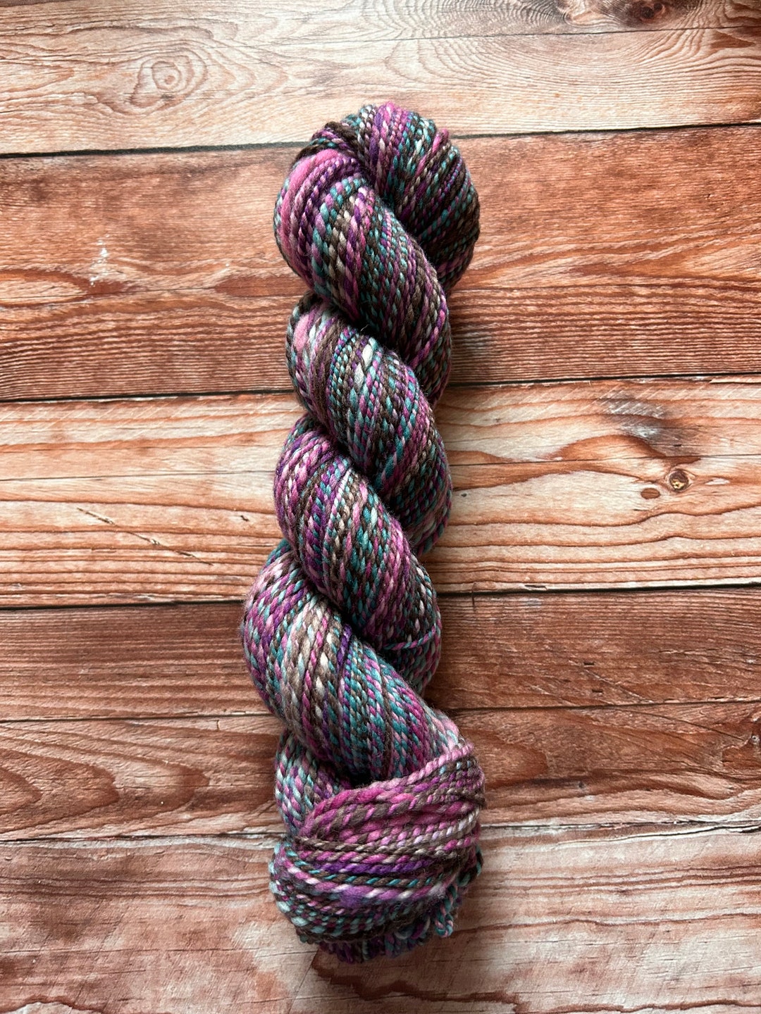 Lady Danbury, Hand Spun Yarn, Non Superwash Merino Wool, Worsted Weight ...