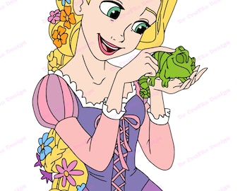 Pascal Tangled Svg | Etsy