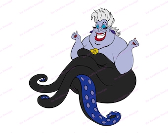 Ursula Svg | Etsy