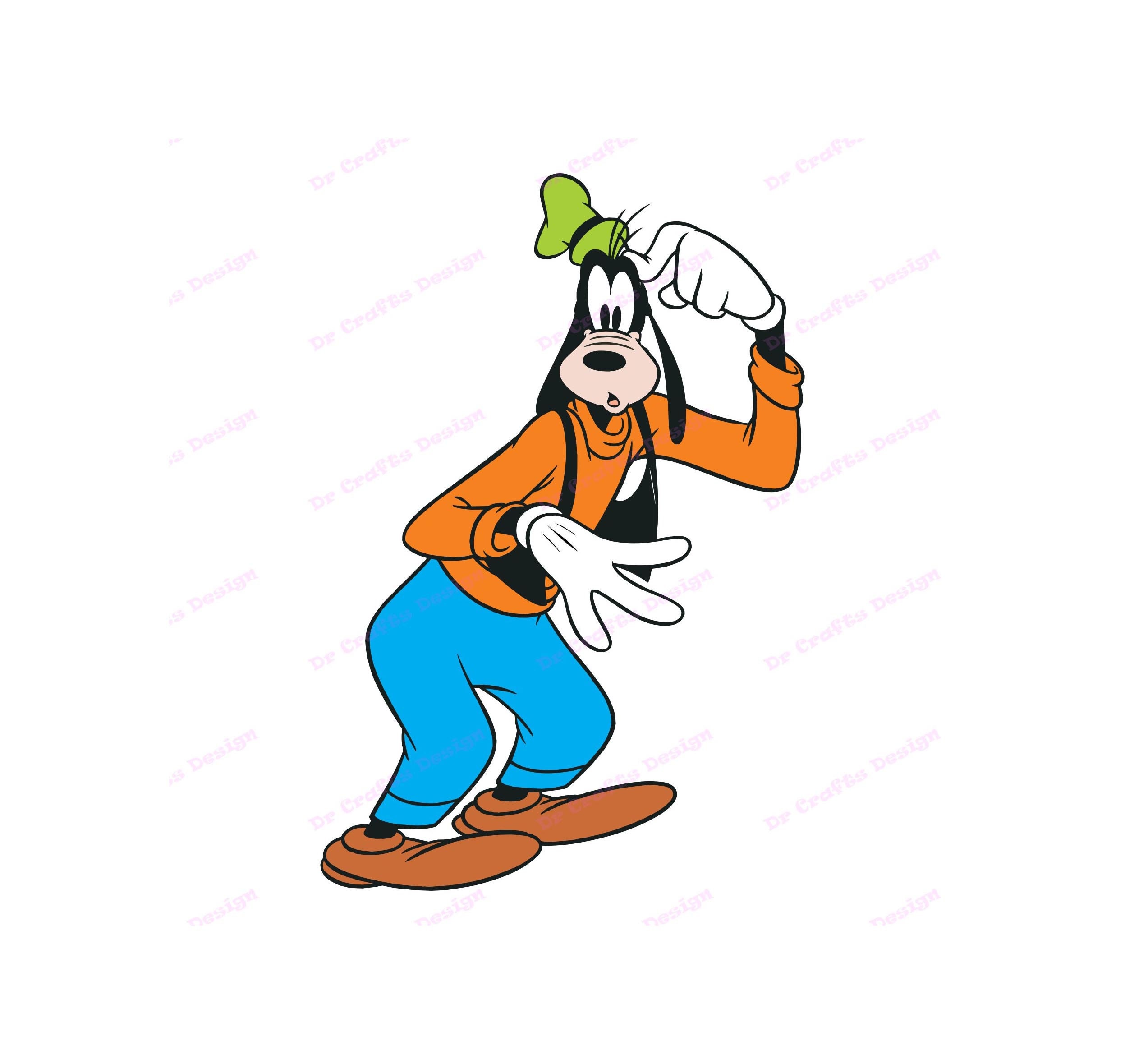 Goofy SVG 46 Svg Dxf Cricut Silhouette Cut File Instant - Etsy