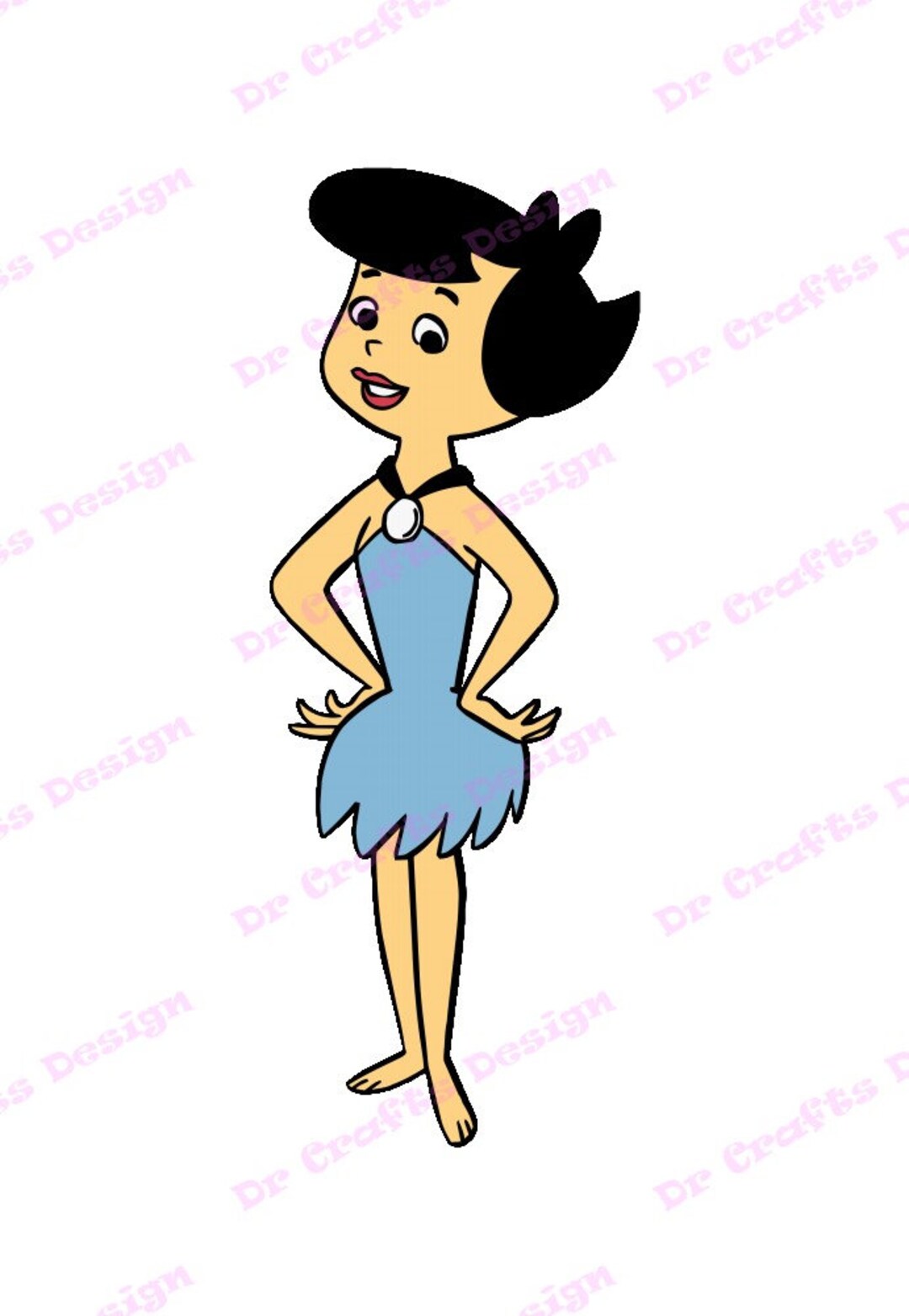 Betty Rubble the Flintstones SVG 3 Svg Dxf Cricut - Etsy Canada