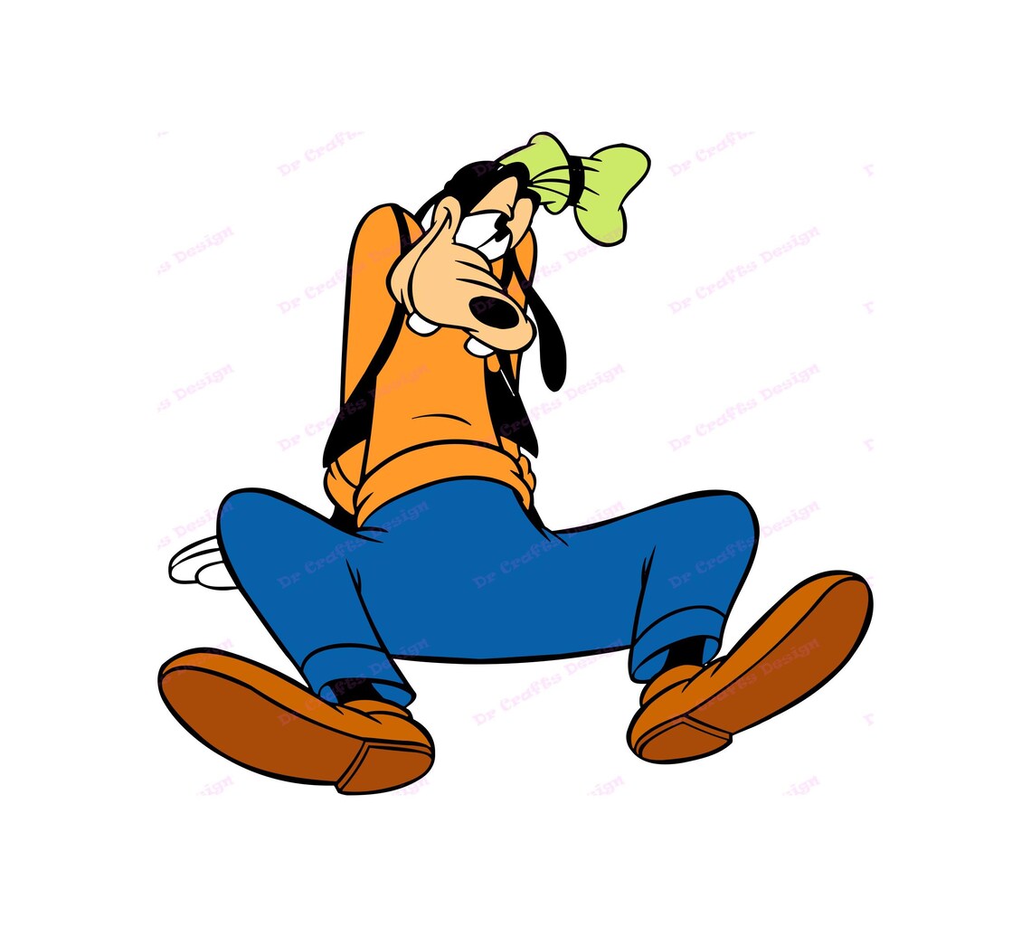 Goofy SVG 44 Svg Dxf Cricut Silhouette Cut File Instant | Etsy