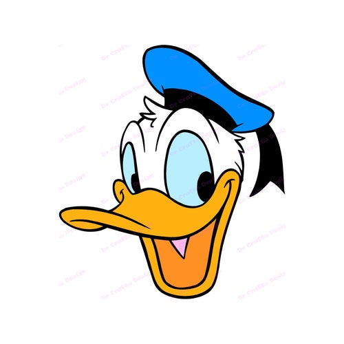 Donald Duck SVG 14 Svg Dxf Cricut Silhouette Cut File - Etsy Canada