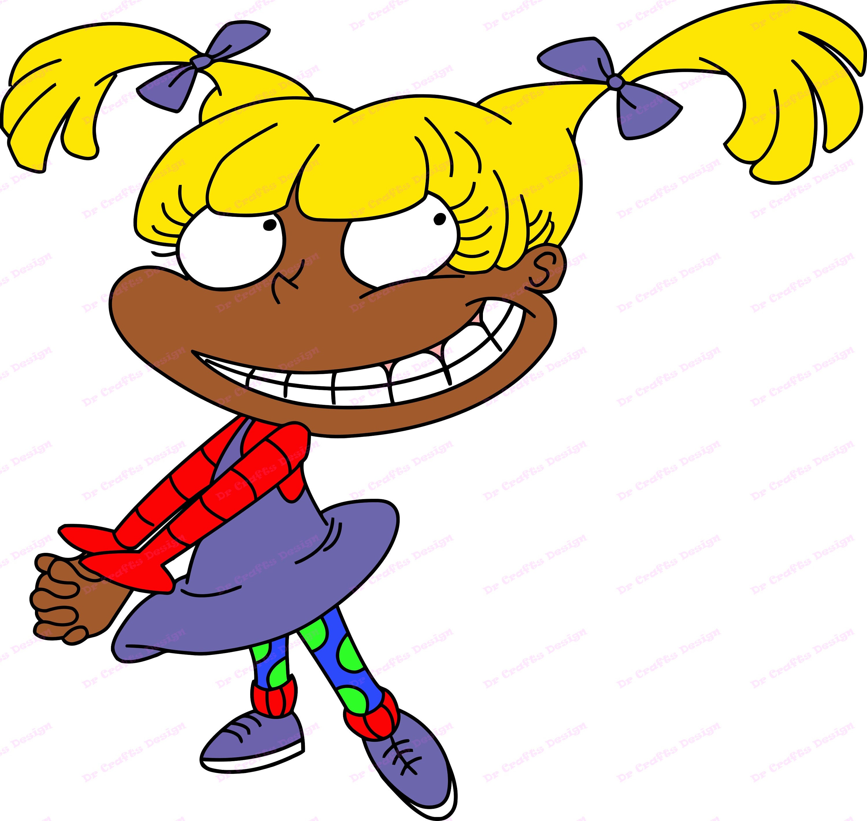 Angelica Pickles African American Rugrats Svg 5 Svg D
