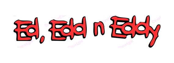 Logo Ed Edd n Eddy SVG svg dxf Cricut Silhouette Cut File | Etsy