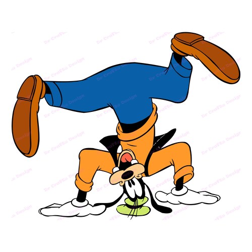 Goofy Drip SVG Cut File - Etsy