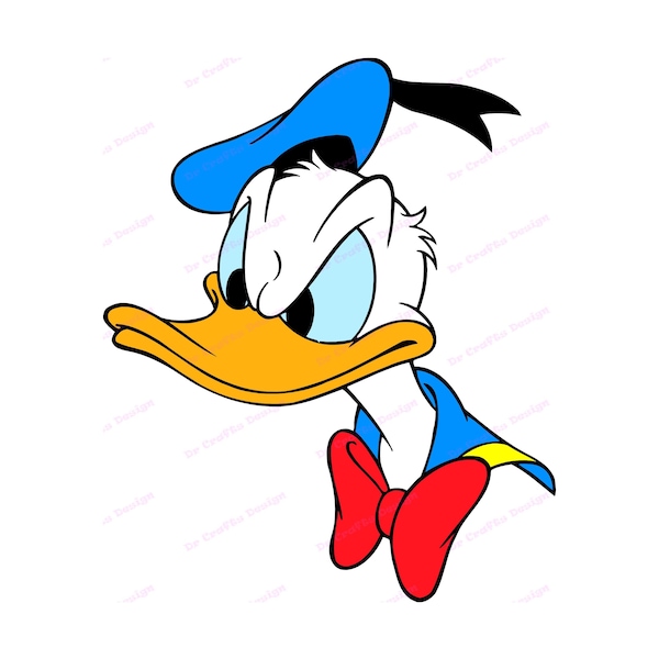 Svg Donald Duck - Etsy