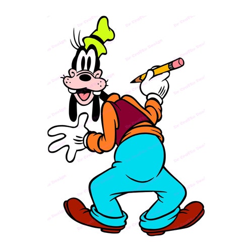 Goofy Drip SVG Cut File - Etsy