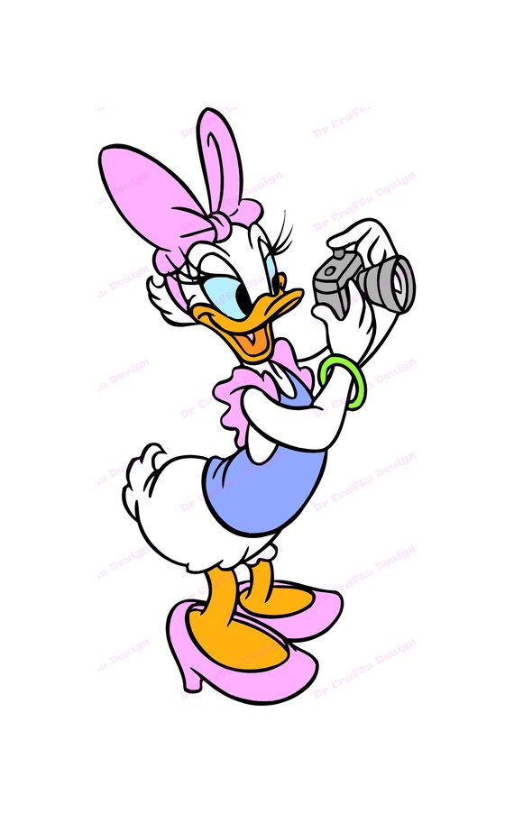 Daisy Duck Silhouette