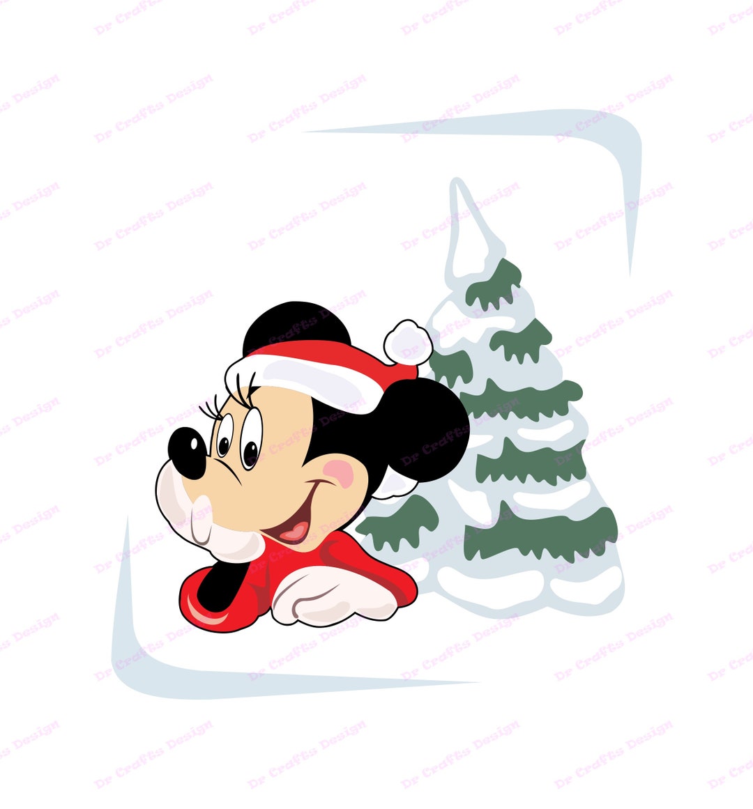 Minnie Mouse SVG 32, Svg, Dxf, Cricut, Silhouette Cut File, Instant ...