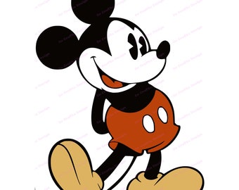 Mickey Mouse Svg | Etsy